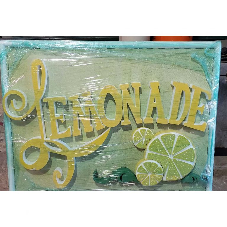 Lemonade Sign - Drape & Stage Productions of TX